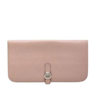 Herm&egrave;s Pre-owned Dogon Long Wallet - - Pre-owned - Damen - Rosa - ONE SIZE