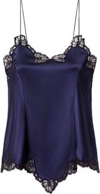 Isabel Marant Caraco Amael &agrave; dentelle en soie
