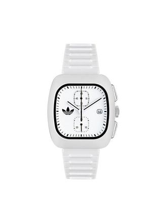adidas Uhr Retro Wave Two Chrono AOSY24532 Wei&szlig;