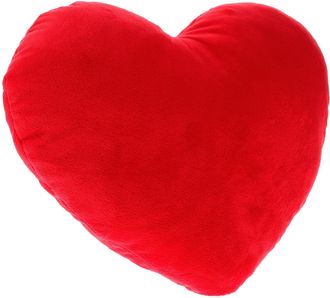 Pretyzoom Herzf&ouml;rmiges Kissen Pl&uuml;sch Wurfkissen Dekoration F&uuml;r Sofa Bett Hochzeit Party Romantische Atmosph&auml;re 30X9X3 Zoll