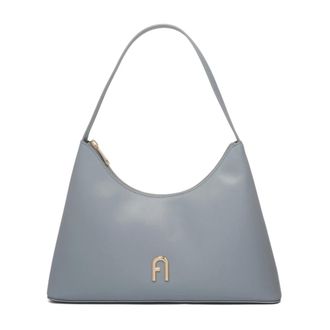 Furla Femme, Sacs, Bleu, Taille: ONE Size Sac à bandoulière Cirro Diamante