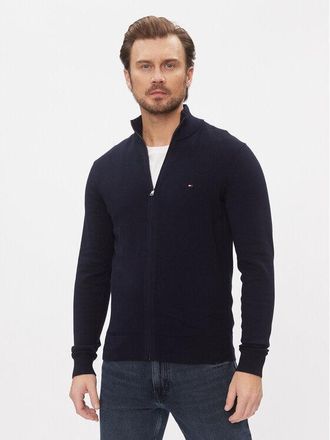 Tommy Hilfiger Strickjacke MW0MW28050 Dunkelblau Regular Fit