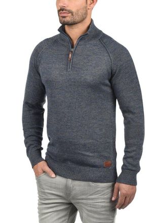 Blend Troyer BHDanovan Strickpullover in MeLange-Optik