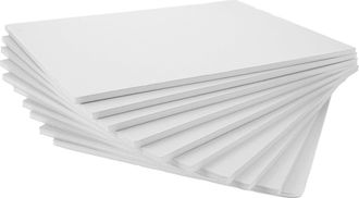 SOLUSTRE 10stücke Schaumstoffplatten Große DIY-schaumstoffplatten Leere Bastelplatten Zum Malen Projekt-schaumstoffplatten Schaumstoffkernplatten Zum Verzieren