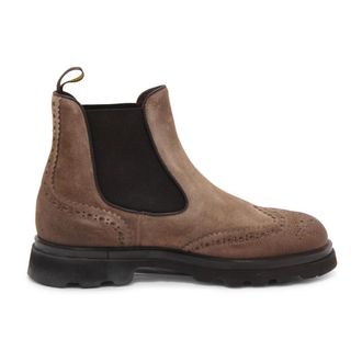 Doucal's Vintage Beatles Effekt Stiefel - - Shoes - Herren - Braun - 44 EU