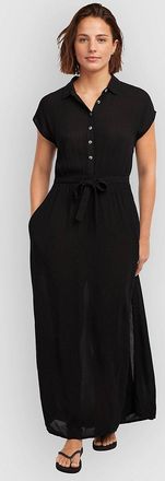 O'Neill Lori Maxi Shirt Kleid black out