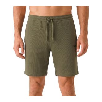 HUGO BOSS Shorts gaufr&eacute;s - Homme - Shorts - Vert - Taille: XL