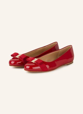 Ferragamo Ferragamo Ballerinas Varina rot