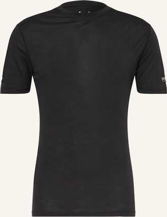 super.natural T-Shirt sierra140 Mit Merinowolle schwarz
