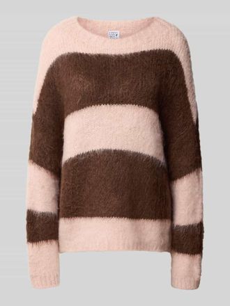 Emily van den Bergh Relaxed Fit Strickpullover aus Woll-Mix mit Viskose-Anteil