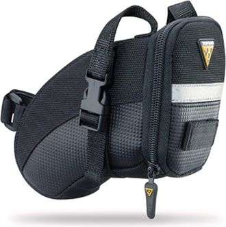 Topeak Aero Wedge Pack Strap Satteltasche Riemen Sattelstütze Rücklichtaufnahme Fahrrad Rennrad MTB, 15000007, Größe small