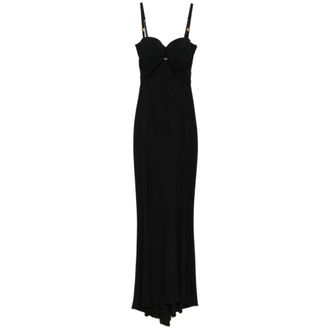 Elisabetta Franchi Damen, Kleider, Schwarzk, LGr&ouml;&szlig;e