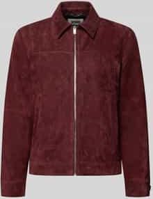 Drykorn Lederjacke aus Ziegenvelours Modell RIKKA_2