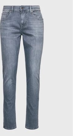 7 For All Mankind Jeans Slimmy Tepered JSMXC110TS Grau Slim Tapered Fit