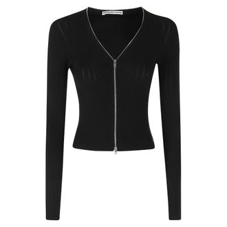 Alexander Wang Damen, Strickwaren, Schwarzk, XSGr&ouml;&szlig;e