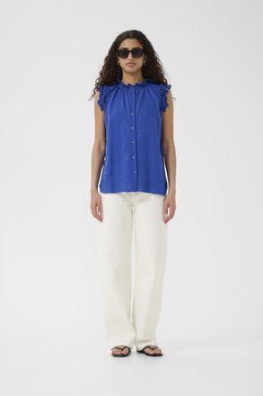 Inwear Langarm - Hemd DallyIW Gerade Passform blue