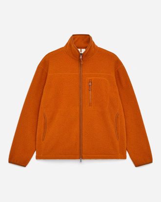Arket Fleecejacke -Orange