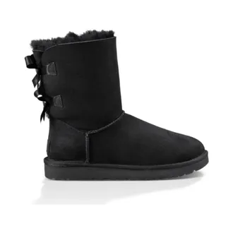 UGG Bailey Bow II Stiefel Black - - Shoes - Damen - Schwarzk - 37 EU