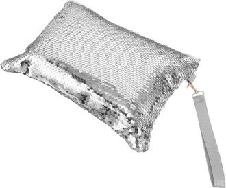 BESPORTBLE Pochette de Soir&eacute;e Argent&eacute;e &agrave; Paillettes pour Femme Paquet &agrave; Main Scintillant Petit Format Pochette Habill&eacute;e pour Mariage et &Eacute;v&eacute;nements Formels Access