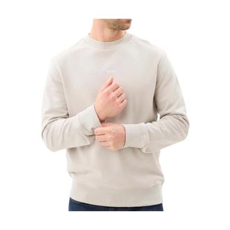 HUGO BOSS WeSmallcrew Sweatshirt - - Sweatshirts & Hoodies - Herren - Beige - XL