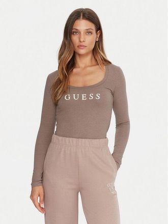 Guess Bluse O5RI00 KBBU1 Beige Regular Fit
