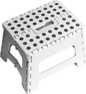 Generic Klapphocker - verdickter Tragesitz, kompakte Trittst&uuml;tze, praktisches tragbares Design | Praktischer Haushaltshelfer, der den einfachen Zugang zum Bad