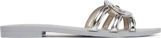 Guess Pantoletten Guess FLJHO2 ELE03 Silberfarben