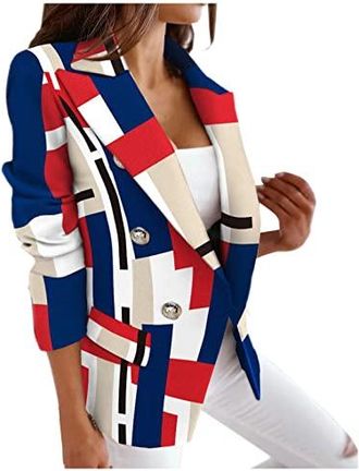 Generic Veste Longue Femme Chic - Femmes Faux Laine Mince Manteaux Trench Veste Dames Chaud Mince Long Pardessus Long Outwear Bouton Bureau &Eacute;L&eacute;Gant Costume Ve