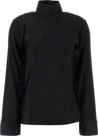 Courr&egrave;ges Femme, Blouses et Chemises, Noir, Taille: 38 FR Blouse