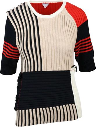 Bottega Veneta Femme, Pulls, Multicolore, Taille: 40 FR Maglia in Tricot