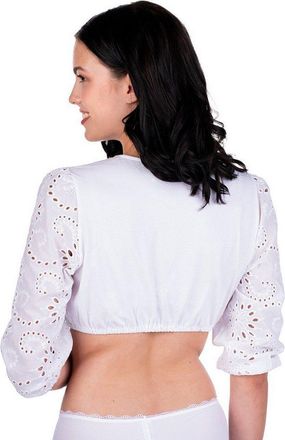Hammerschmid Dirndlbluse Dirndlbluse - ANKE - wei&szlig;