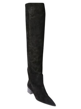 Khaite Stiefel - Andee Otk Slouchy Boot 40 - Gr. 36 (EU) - in Schwarz - f&uuml;r Damen