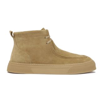Kazar Wildleder-Sneaker mit h&ouml;herem Schaft - - Shoes - Herren - Beige - 41 EU
