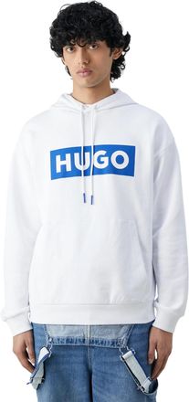 HUGO BOSS Kapuzenpullover f&uuml;r Herren, Lang&auml;rmlig (Wei&szlig;)