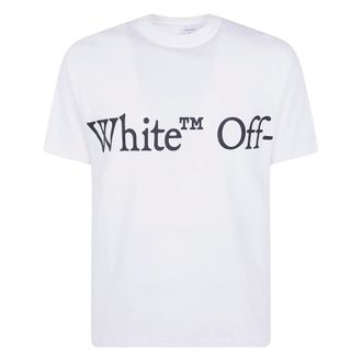 Off-white Tee Manches Courtes Bookish Scarf Regular - Homme - Tops - Blanc - Taille: XL