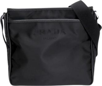 Prada unisex, Pre-owned, Noir, Taille: ONE Size Sac bandouli&egrave;re Vintage Pre-owned