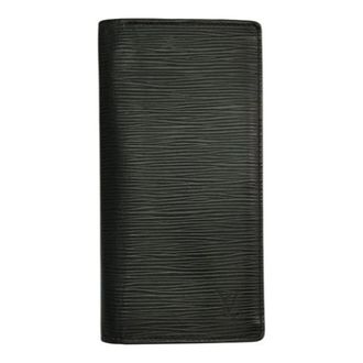 Louis Vuitton Portefeuille Long Pre-owned Epi - Homme - Pre-owned - Noir - Taille: ONE Size