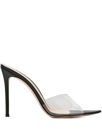 Gianvito Rossi Transparente Sandalen - Wei&szlig;