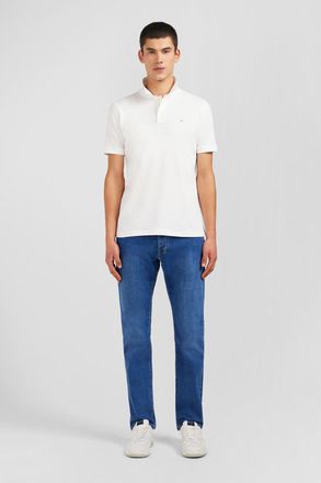Eden Park Jean Bleu En Coton Stretch