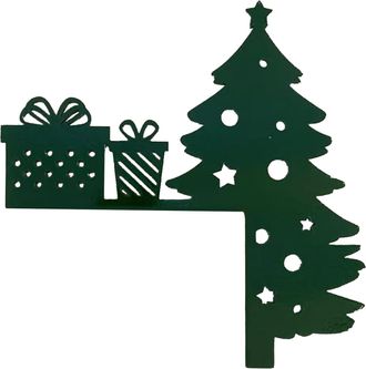 Generico Weihnachtst&uuml;ren aus Holz auf T&uuml;rrahmen, Eckschild, lustige Wand f&uuml;r den Anwendungsbereich zu Hause