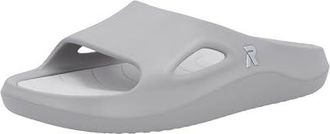 Rieker Claquettes Colton U3450 pour homme, gris, 44 EU