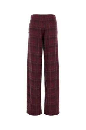 Ermanno Scervino Swarosky Trousers - Burgundy