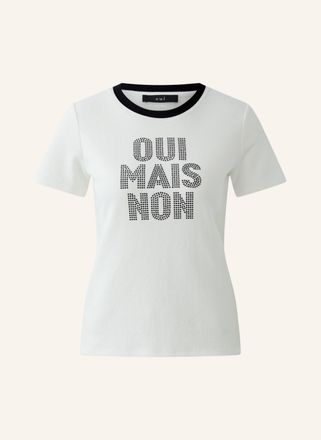 Oui T-Shirt weiss