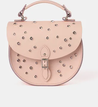 The Cambridge Satchel Company The Isla - Cloud Pink with Swarovski Crystals