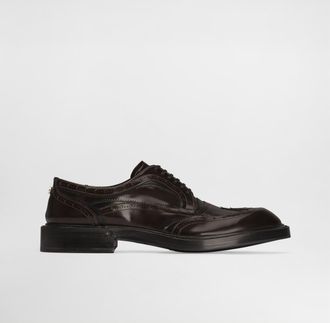 Dolce & Gabbana Derby-schuhe Aus Kalbsleder - Mann Schn&uuml;rschuhe Mehrfarbig 42.5