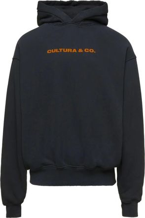 Cultura Cultura, Homme, Sweatshirts et sweats à capuche, Noir, Taille: XL Sweat à capuche Avec Imprimé Cultura & Co en Jersey