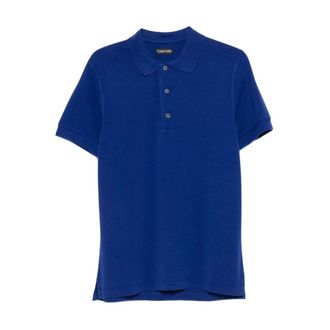 Tom Ford Tom Ford T-Shirts und Poloshirts - - Tops - Herren - Blau - XL