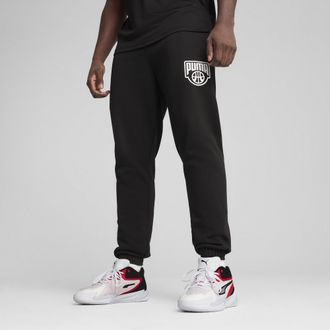 Puma Posterize Basketball-Jogginghose Herren, Accessoires, Schwarz, XS