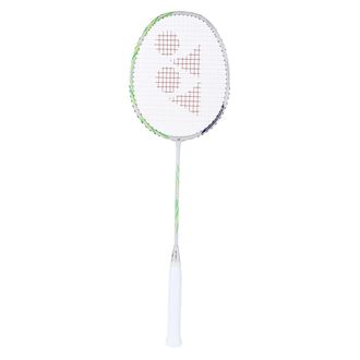 Yonex Yonex Astrox 100 Game Viktor Axelsen Special Edition unbesaitete Badmintonschl&auml;ger 4U G5 (gr&auml;uliches Beige) | HM Graphit | Namd | Volume Cut Resin | W