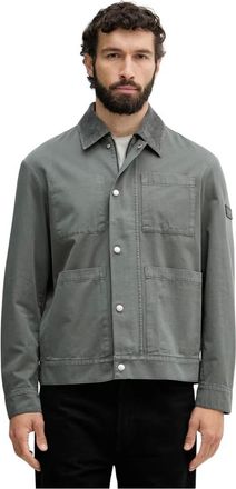 Marc O'Polo Homme, Vestes, Vert, Taille: S Veste Chemise